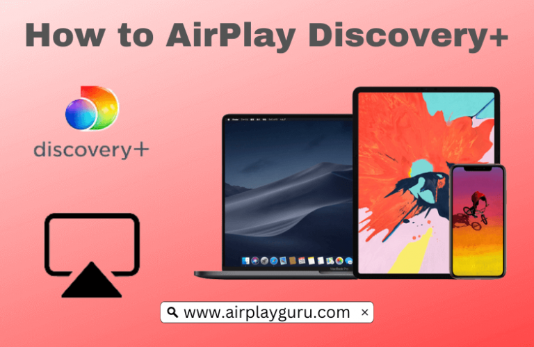 How to AirPlay Discovery+/DPlay to Apple TV/AirPlay 2-Smart TV