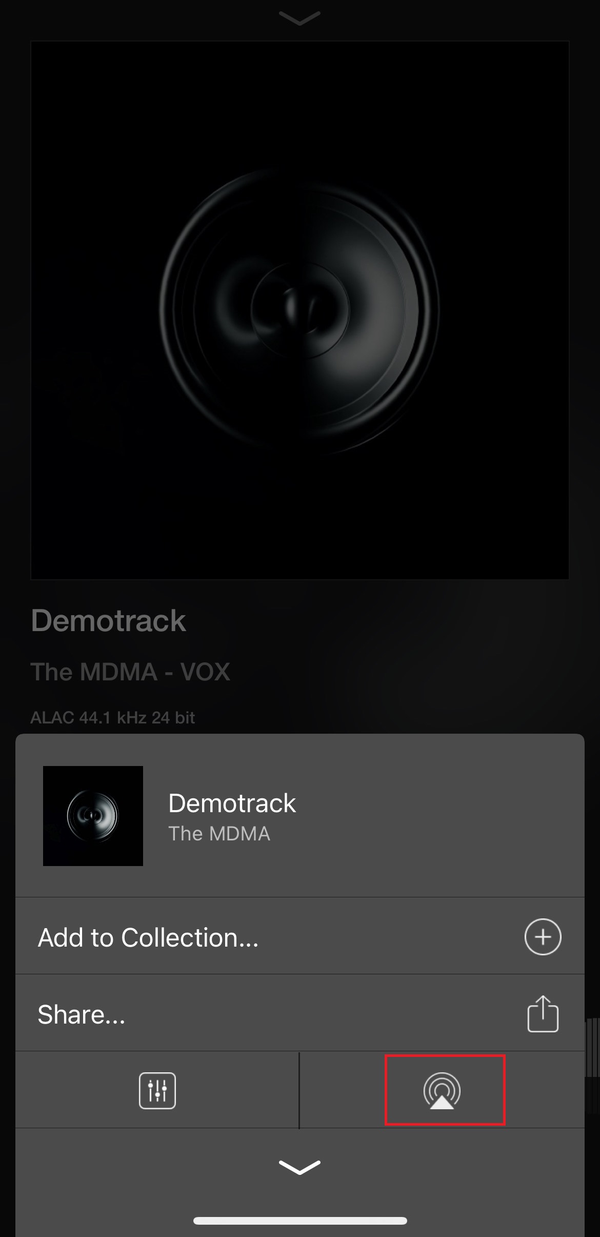 How to AirPlay Vox Music from iOS and Mac to Compatible TV