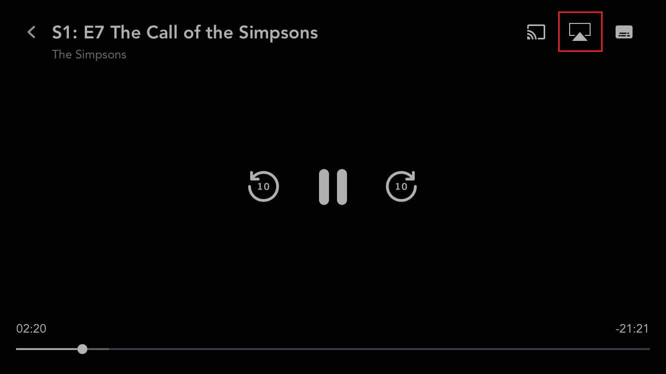 How to AirPlay Disney Plus to Apple TV/Smart TV from iPhone/Mac